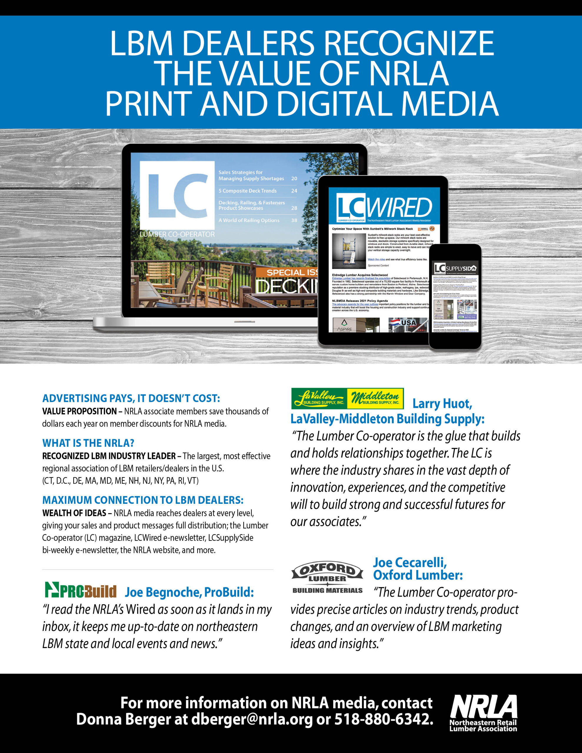 Why NRLA Media Works – Northeastern Retail Lumber Association