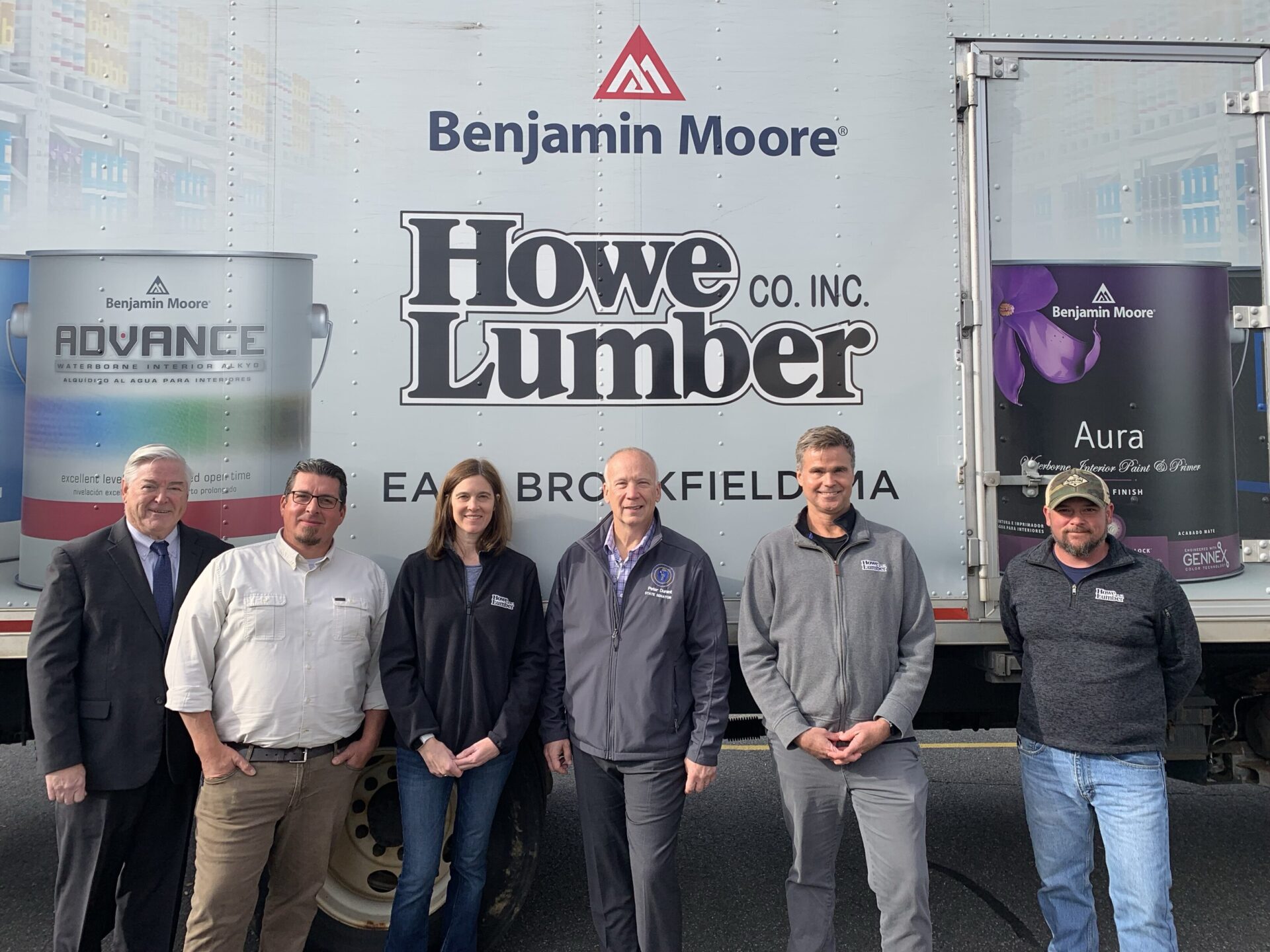 Massachusetts State Senator Peter Durant Tours Howe Lumber to Discuss ...