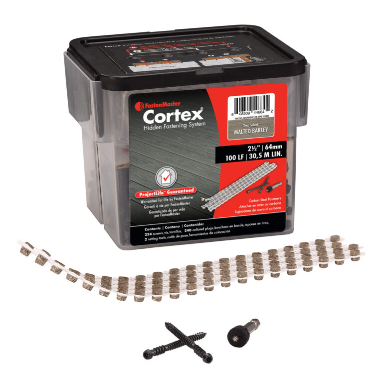 FastenMaster Expands Cortex Line with Plugs for New Trex Select ...